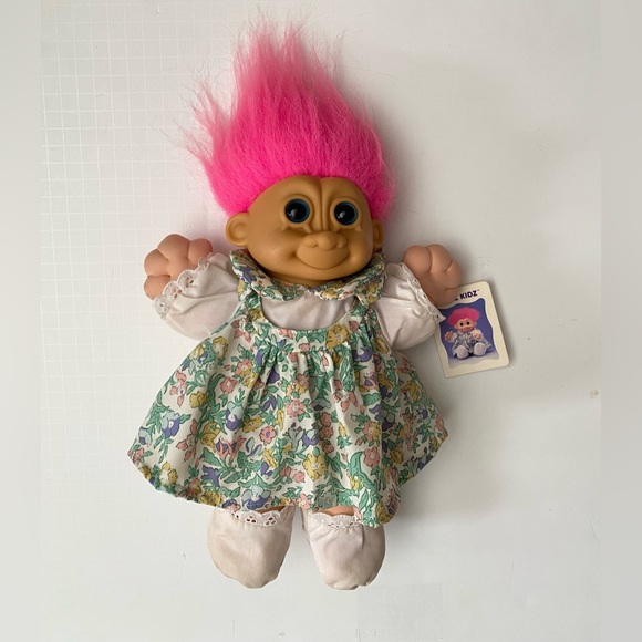 Russ Berrie | Toys | Vintage Russ Troll Dolls Plush Toy Stuffed Animal ...